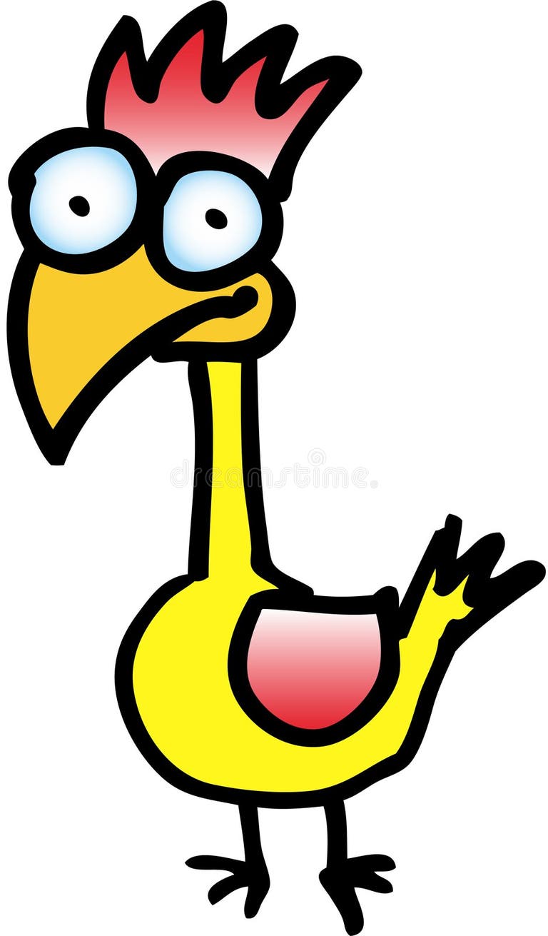 Funny Crazy Chicken Stock Illustrations – 1,041 Funny Crazy Chicken ...