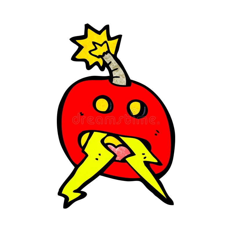 Crazy bomb symbol stock vector. Illustration of artwork - 38042054