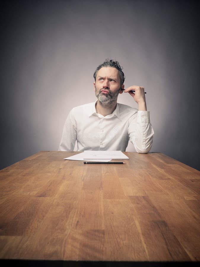 Crazy business man at work stock photo. Image of adult - 90165264