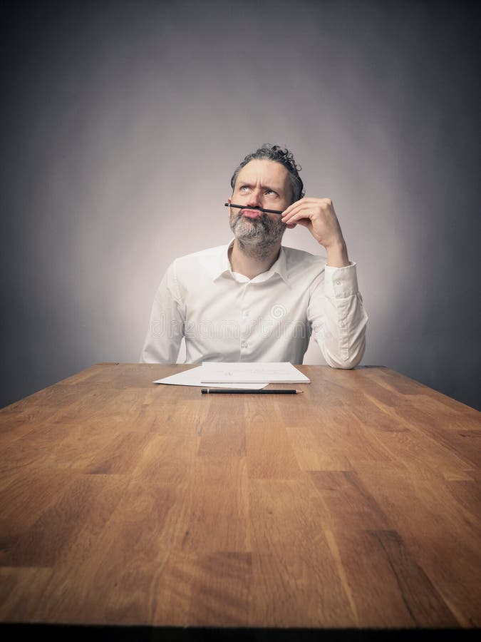 Crazy business man at work stock photo. Image of business - 90165298