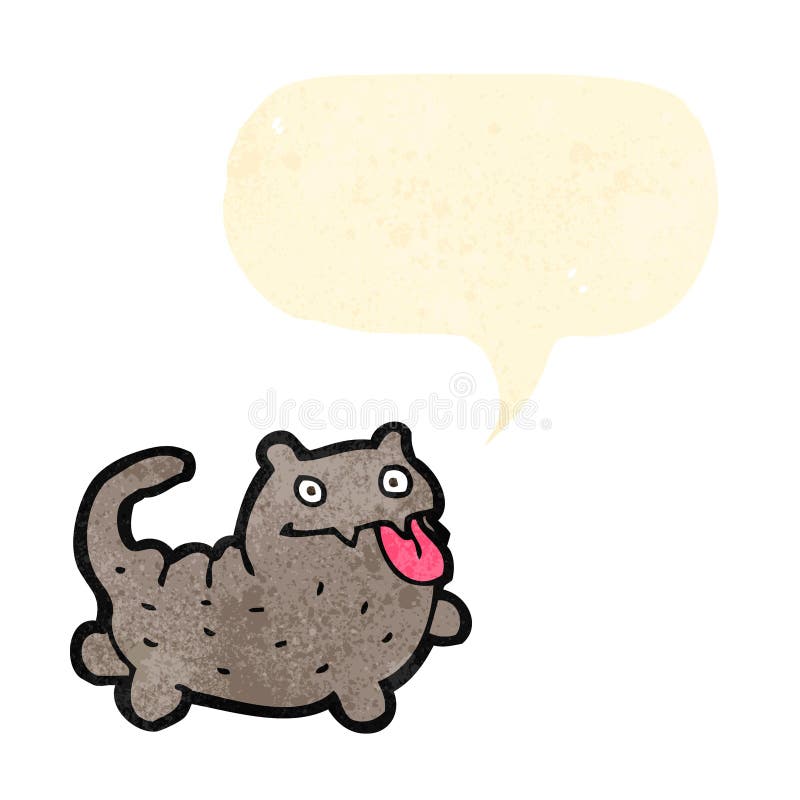 Crazy cartoon cat stock vector. Illustration of traditional - 37570964