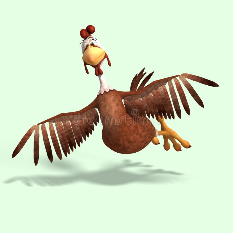 Cartoon Flying Chicken Stock Illustrations – 2,425 Cartoon Flying ...