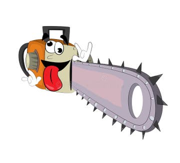 Cartoon Chainsaw Stock Illustrations – 2,318 Cartoon Chainsaw Stock ...