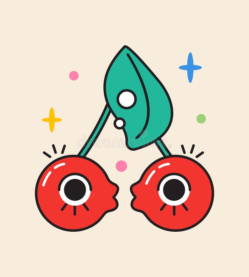 Angry Cherries Stock Illustrations – 48 Angry Cherries Stock ...