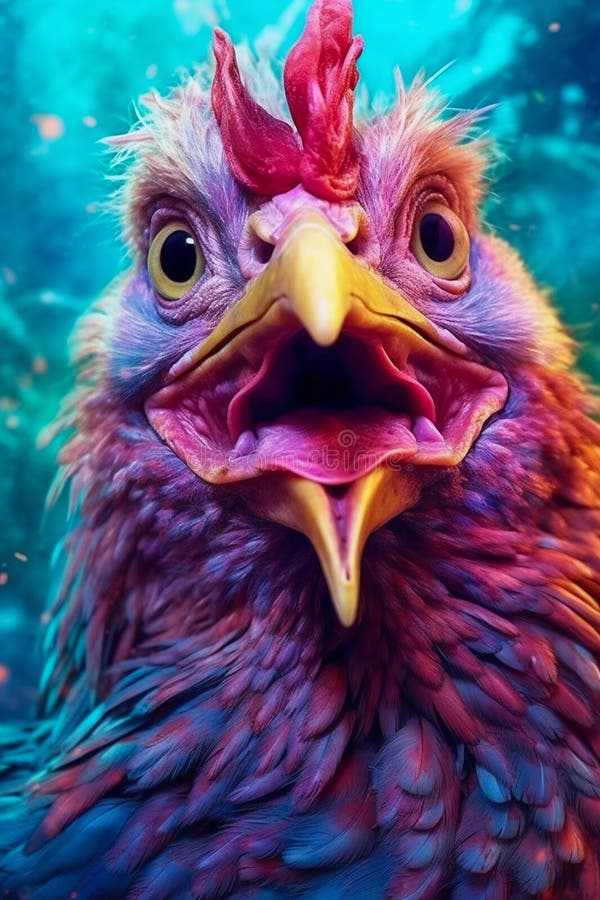 Crazy Chicken Stock Illustrations – 1,001 Crazy Chicken Stock ...