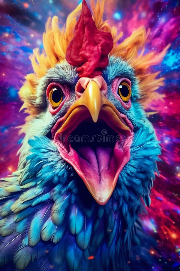 Crazy Chicken Stock Illustrations – 1,001 Crazy Chicken Stock ...