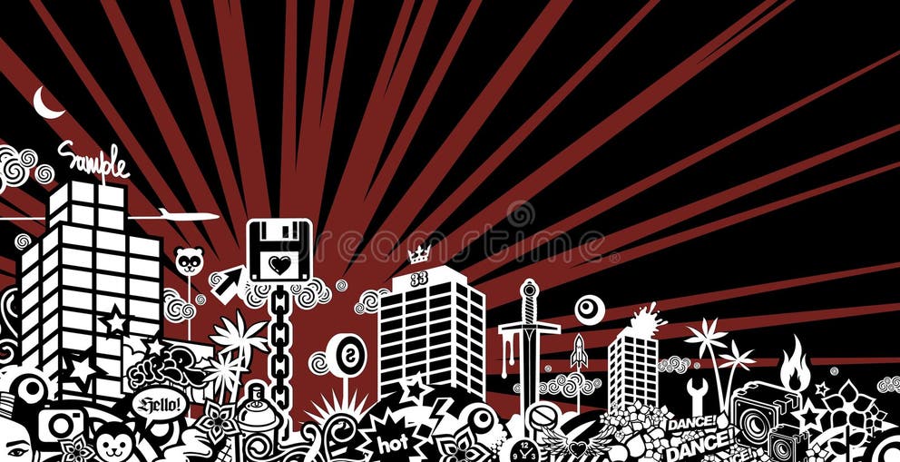 Crazy Graffiti Design Stock Illustrations – 1,566 Crazy Graffiti Design ...