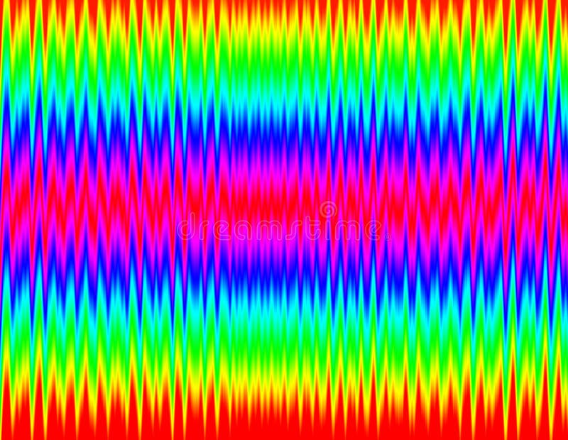 Crazy colorful background stock illustration. Illustration of waves ...