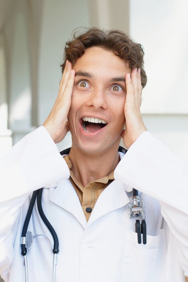 Crazy doctor stock photo. Image of expression, expertise - 20538930