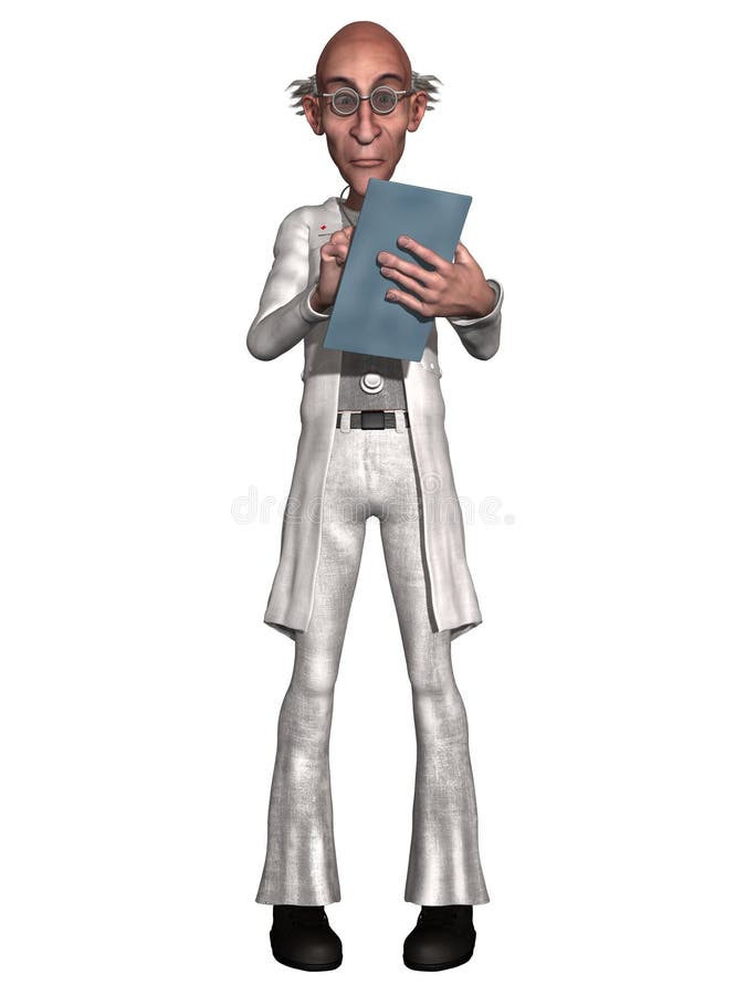 Crazy doctor stock illustration. Illustration of health - 20588105