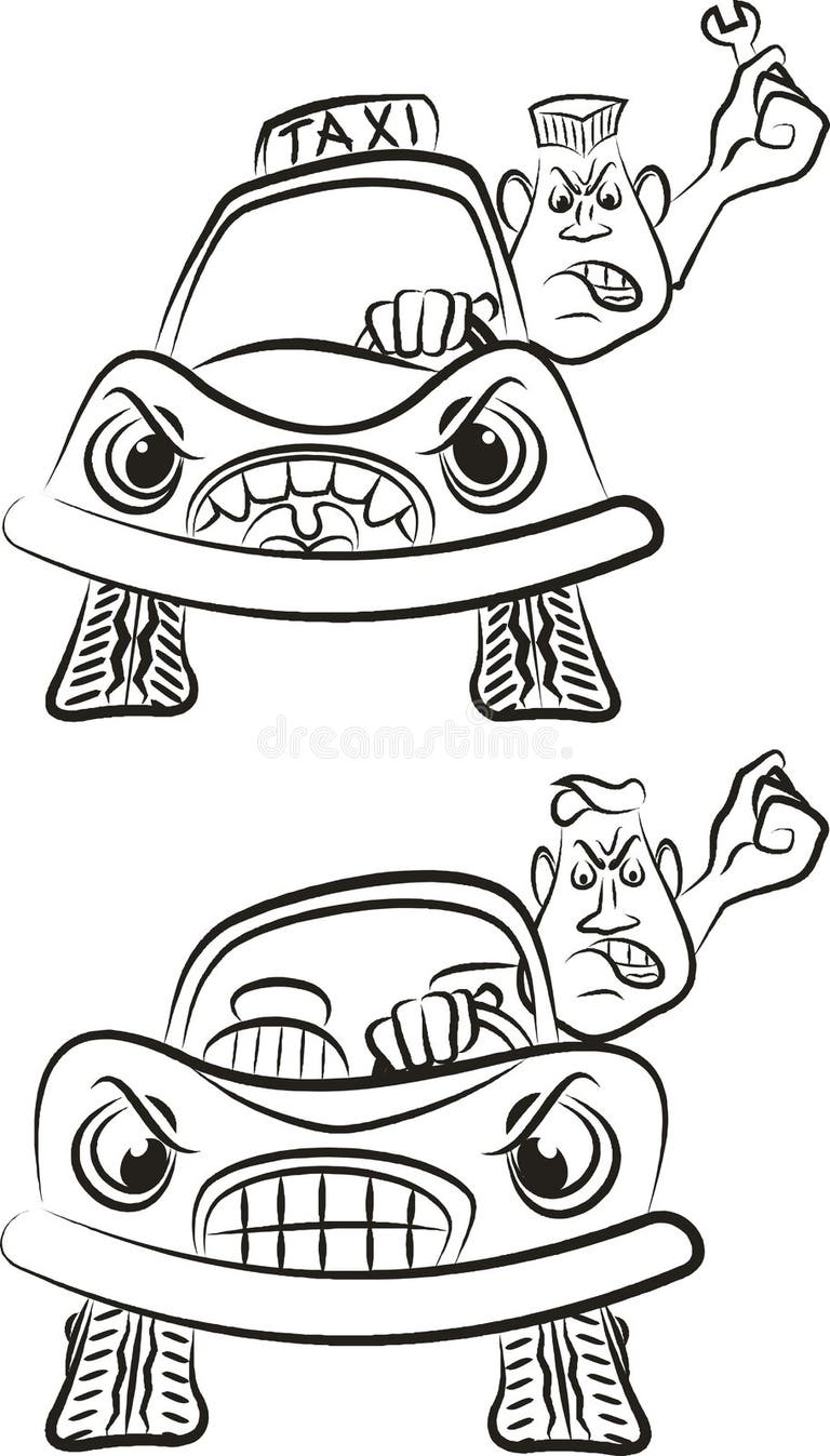 Aggression Road Mad Driver Stock Illustrations – 68 Aggression Road Mad ...