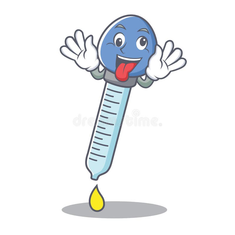 Crazy Dropper Character Cartoon Style Stock Vector - Illustration of ...