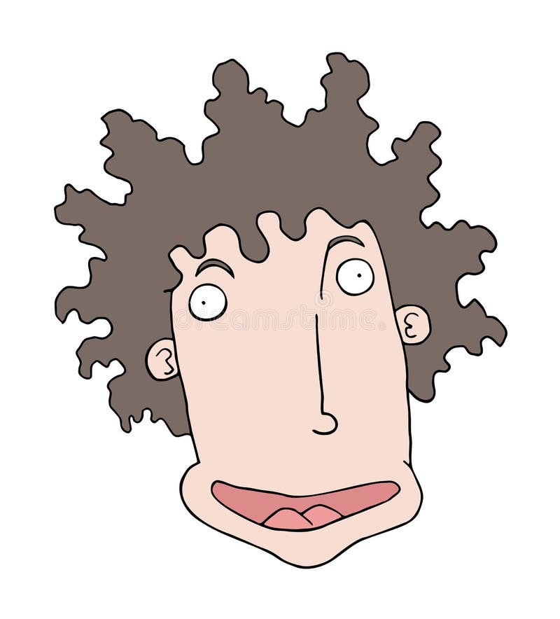 Crazy laugh stock vector. Illustration of laugh, short - 37351843