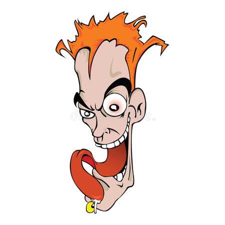 Cartoon Crazy Face Stock Illustrations – 40,304 Cartoon Crazy Face ...