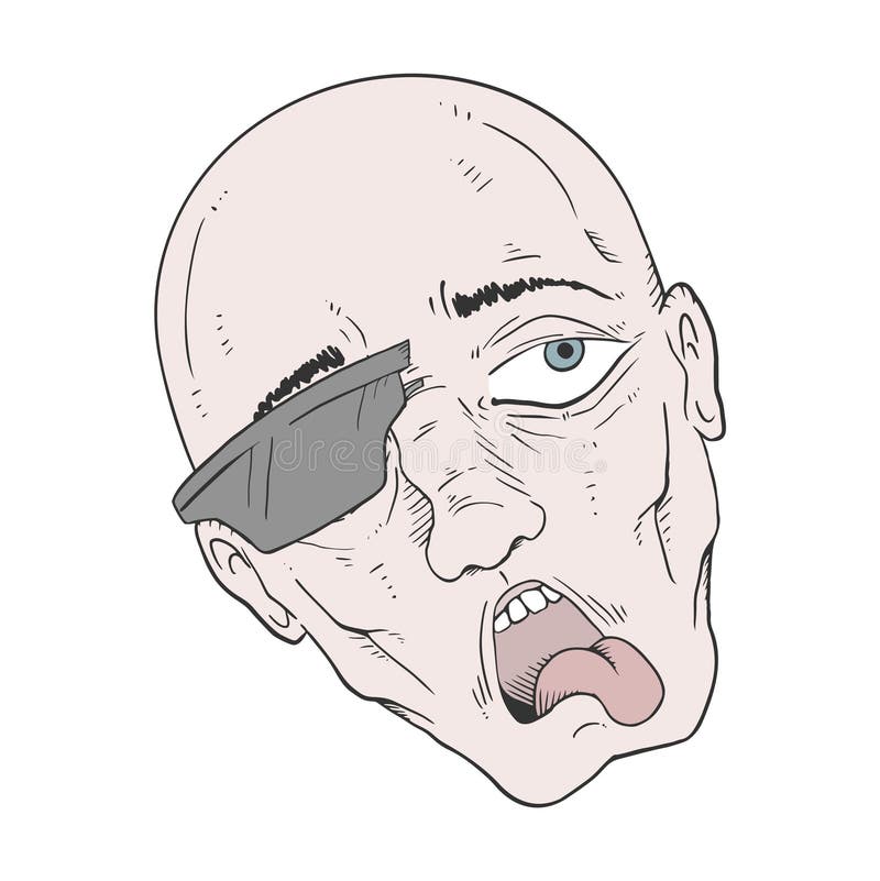 Crazy face draw stock vector. Illustration of happiness - 333201010