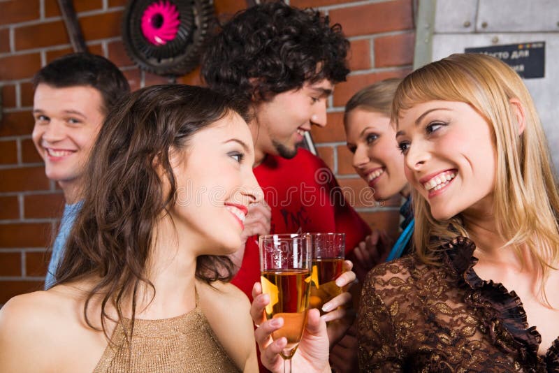 Crazy gaze stock image. Image of drink, congratulations - 3696497