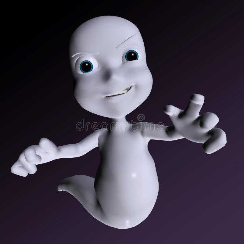 Crazy Ghost stock illustration. Illustration of wraith - 44712121