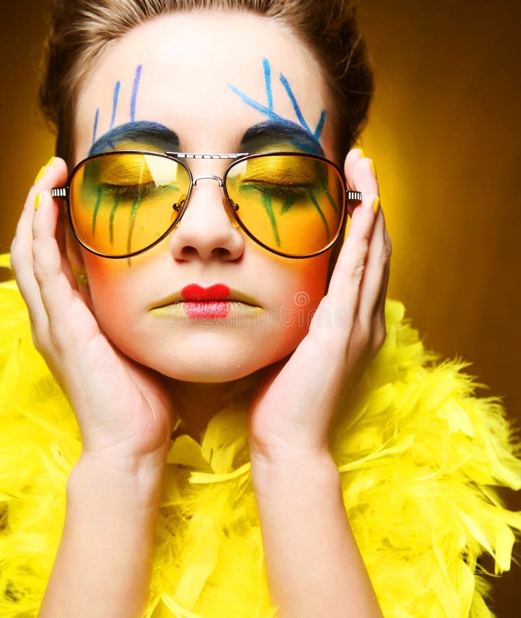 Crazy woman stock photo. Image of affectionate, characters - 12820882