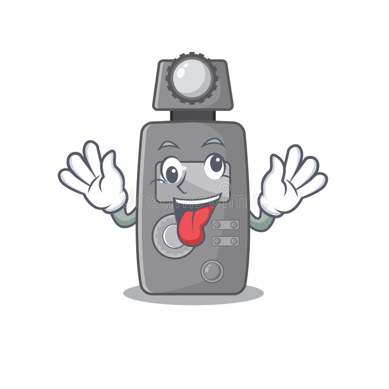 Crazy Light Meter with in the Character Stock Vector - Illustration of ...
