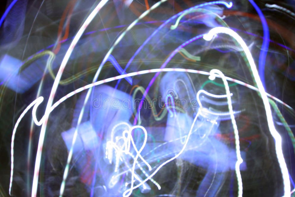 Crazy lights stock photo. Image of long, swoosh, lights - 522992