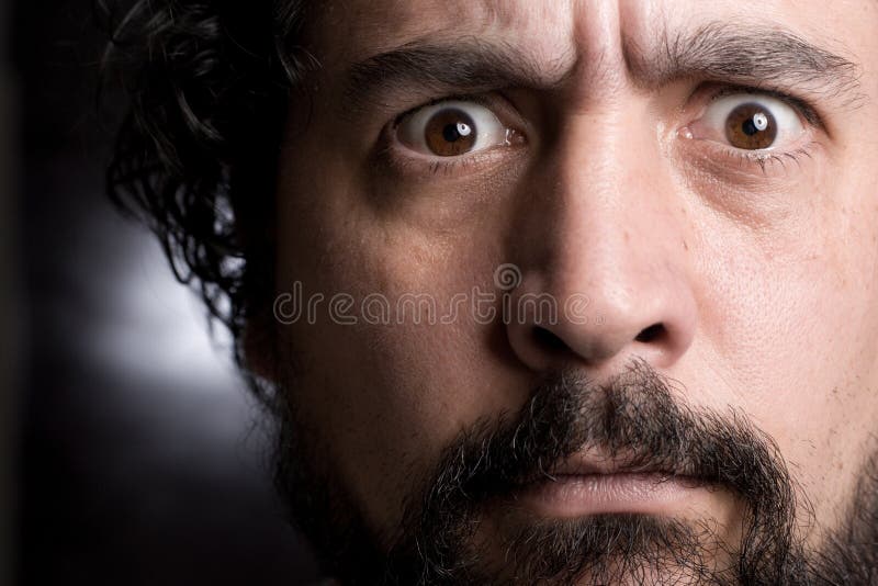 Crazy Look stock image. Image of eyes, attitude, aggressive - 2824713