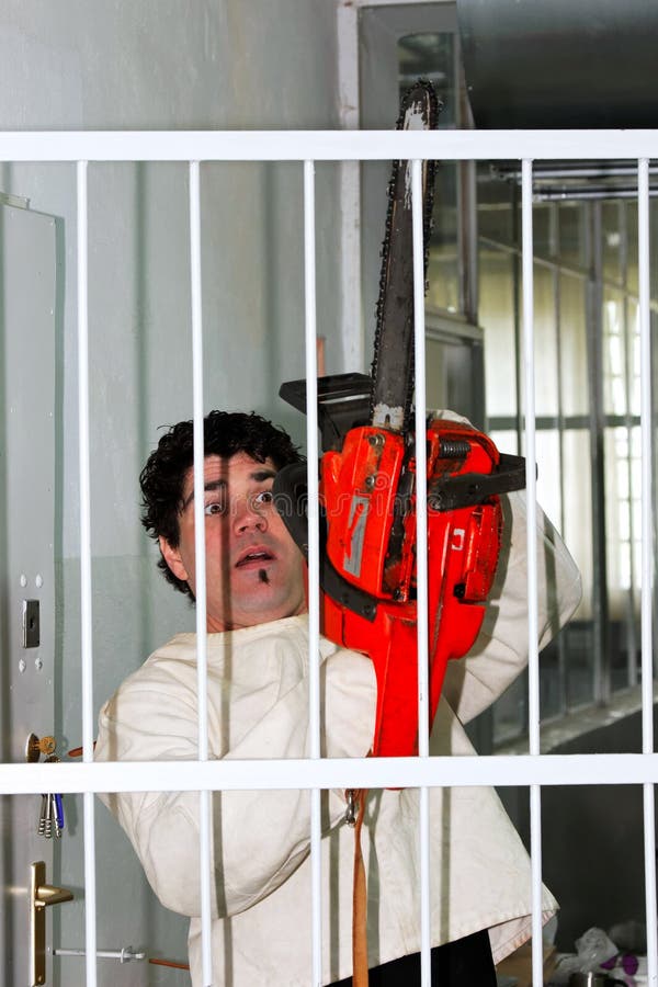 Crazy man stock image. Image of asylum, anger, assertiveness - 26681775