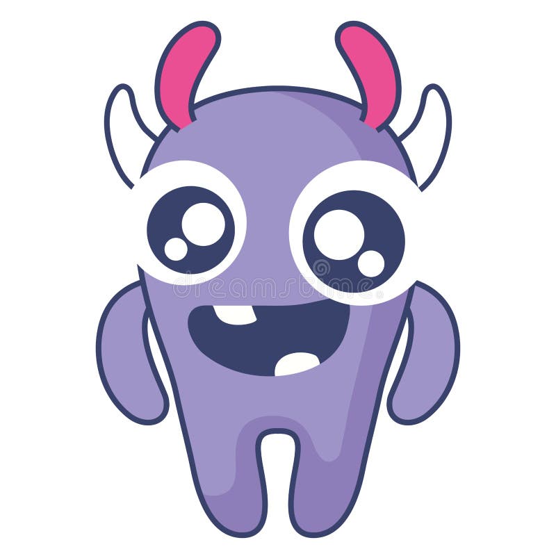 Crazy Monster Comic Character Stock Vector - Illustration of mascot ...