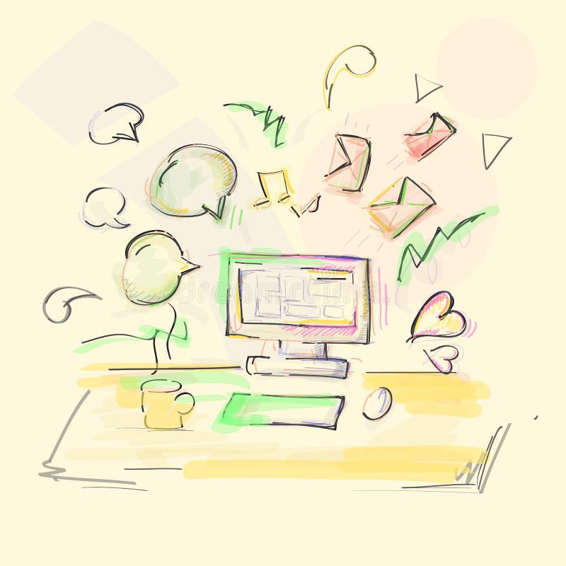 Crazy Pc Stock Illustrations – 103 Crazy Pc Stock Illustrations ...