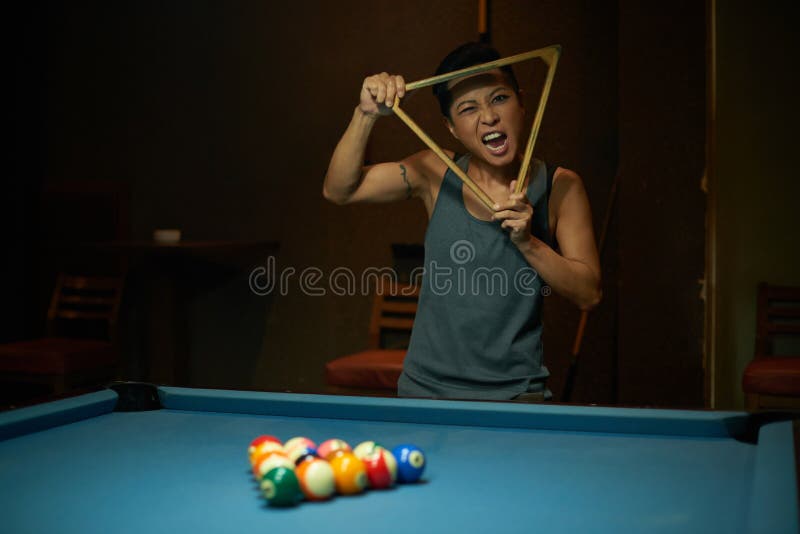Crazy player stock image. Image of snooker, game, entertainment - 108181969