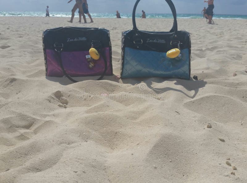 Crazy purses at the beach editorial image. Image of break - 87751375