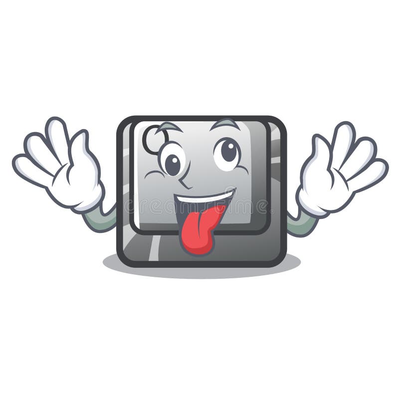 Crazy computer cartoon stock illustration. Illustration of computer ...