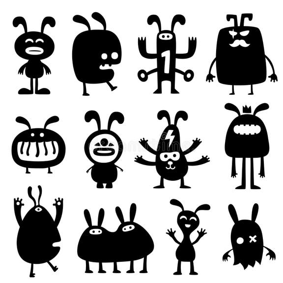 Crazy rabbits set01 stock vector. Illustration of little - 17435454