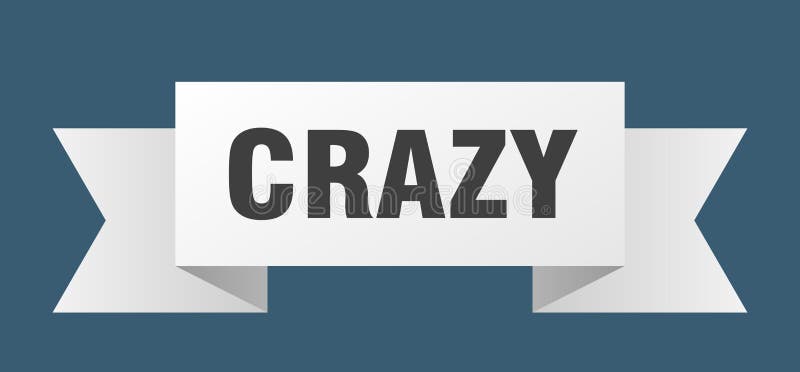 Crazy ribbon. stock vector. Illustration of design, ribbon - 191260589