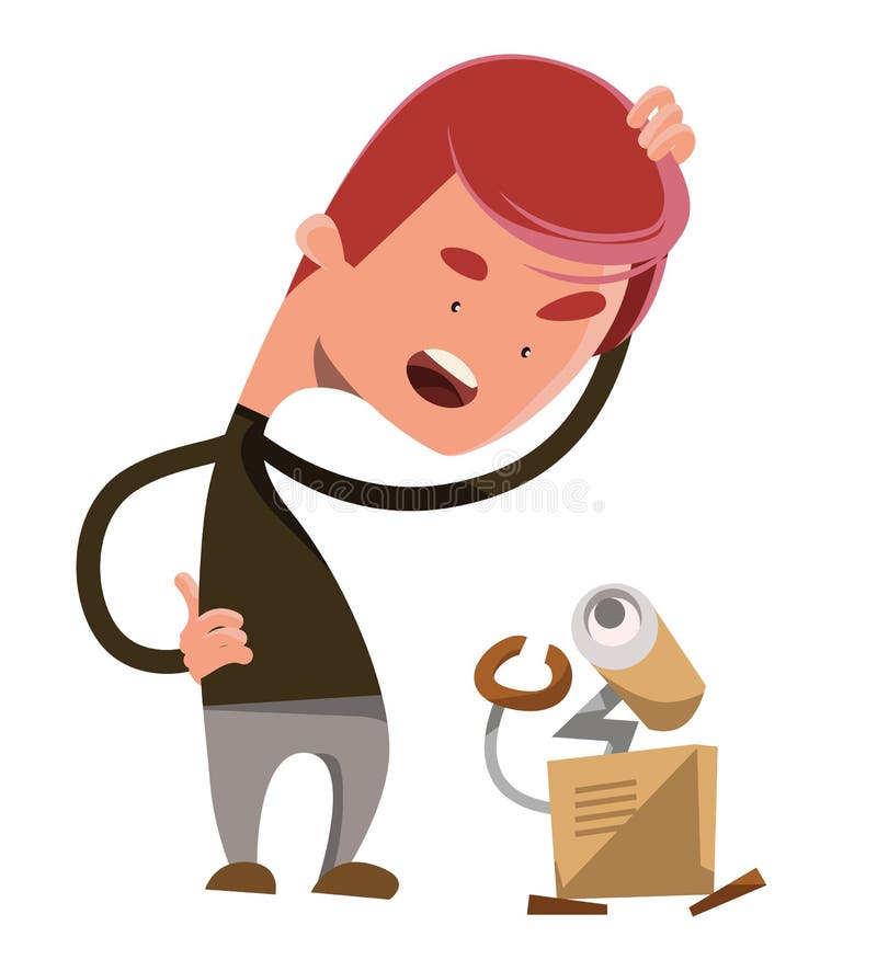 Crazy Person Cartoon Stock Illustrations – 8,611 Crazy Person Cartoon ...