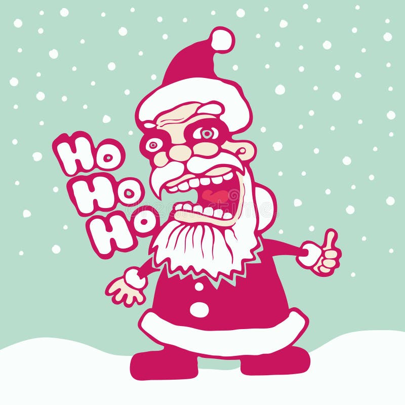 Crazy Santa Stock Photos - Image: 16719733