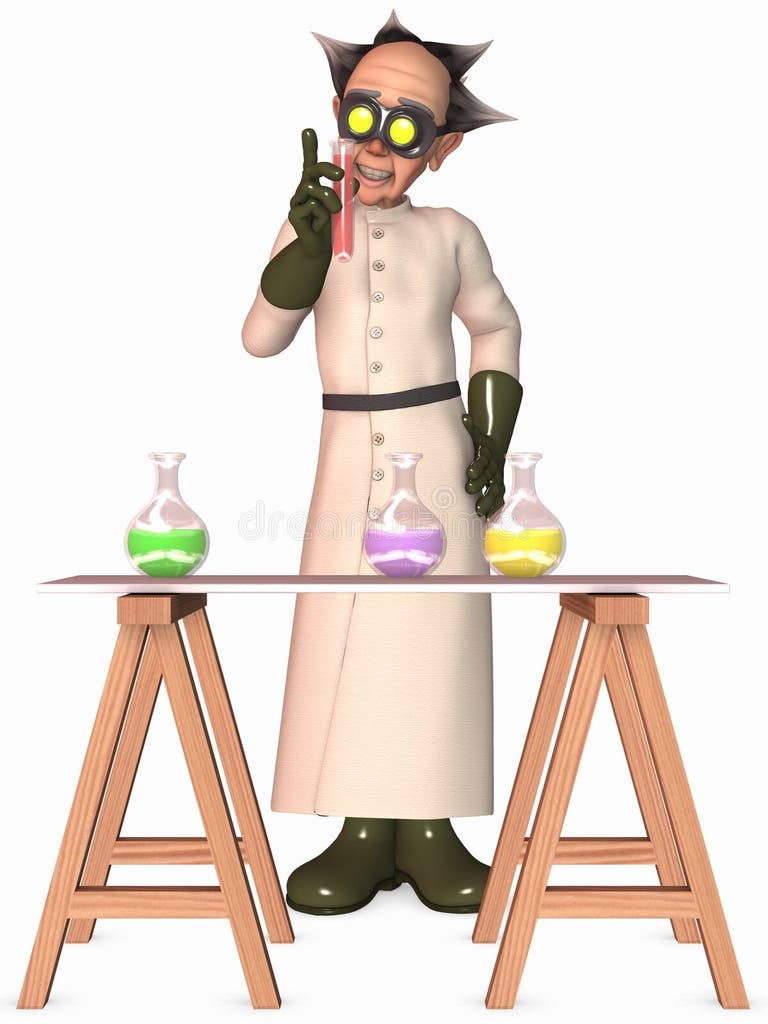 Crazy Scientist Stock Illustrations – 1,411 Crazy Scientist Stock ...
