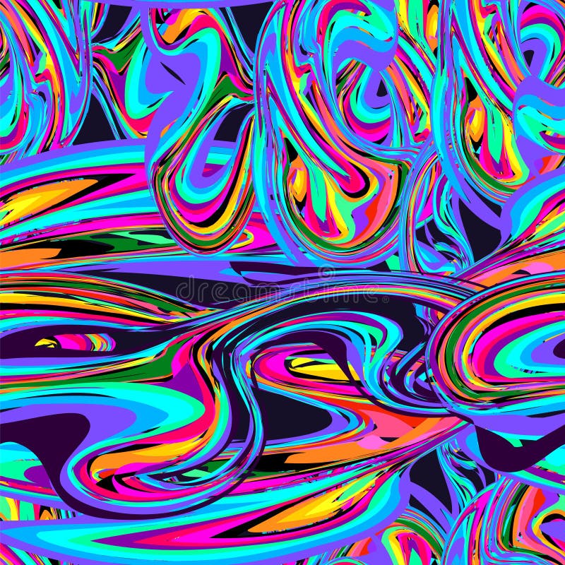 Crazy seamless pattern 1 stock illustration. Illustration of colorful ...