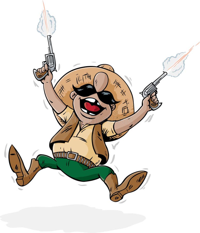 Mexican Bandit Cartoon Girl