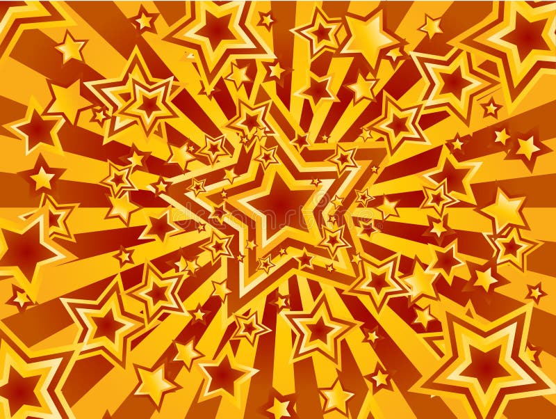 Star explosion stock illustration. Illustration of burning - 3948713
