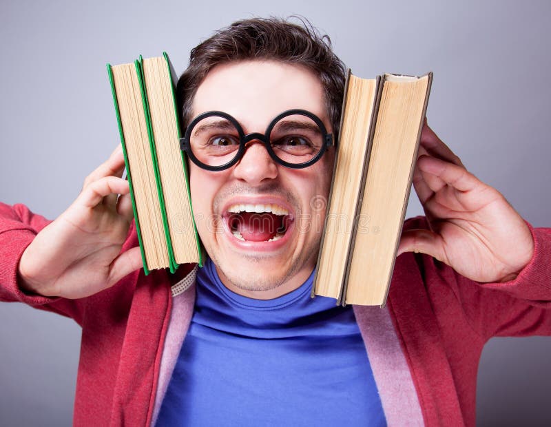 Crazy student stock image. Image of homework, beauty - 33685047