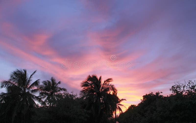 Crazy sunset. stock image. Image of ocean, sundown, grit - 66772743
