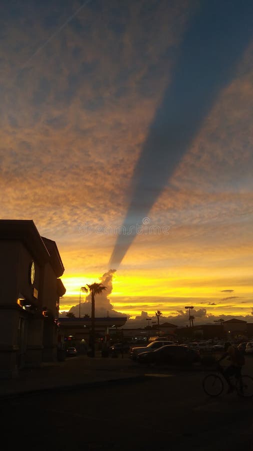 Crazy sunset editorial stock image. Image of unique - 127648444