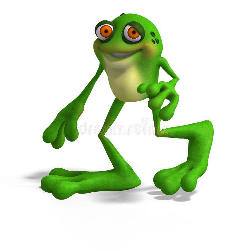 Crazy Toad stock illustration. Illustration of animal - 4420233