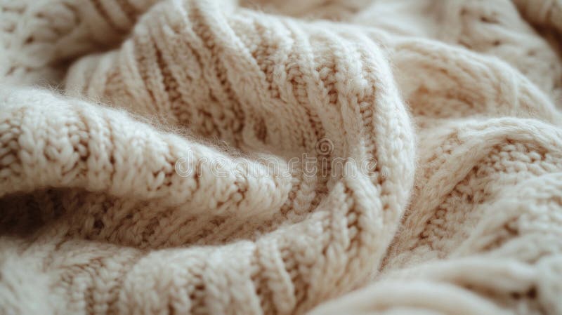 Cream Cable Knit Texture Background Stock Illustration - Illustration ...
