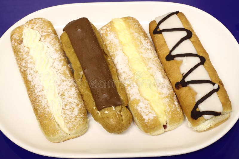 Cream cakes stock photo. Image of creative, swirl, cream - 17397706