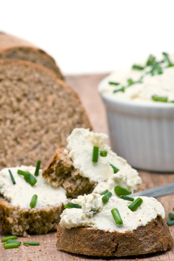 Cream cheese stock photo. Image of snack, green, cheese - 15676416