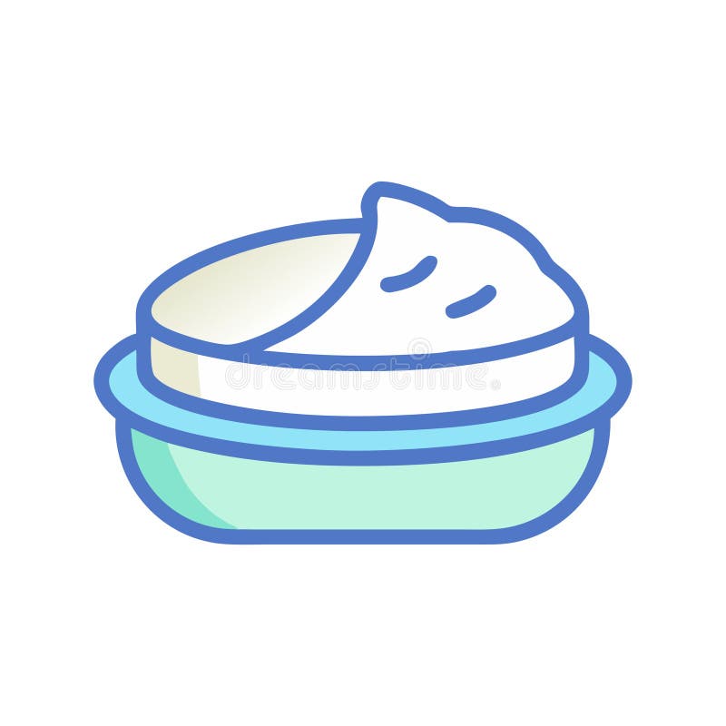 Cream Cheese Vector for Spreading Ideas Stock Vector - Illustration of ...