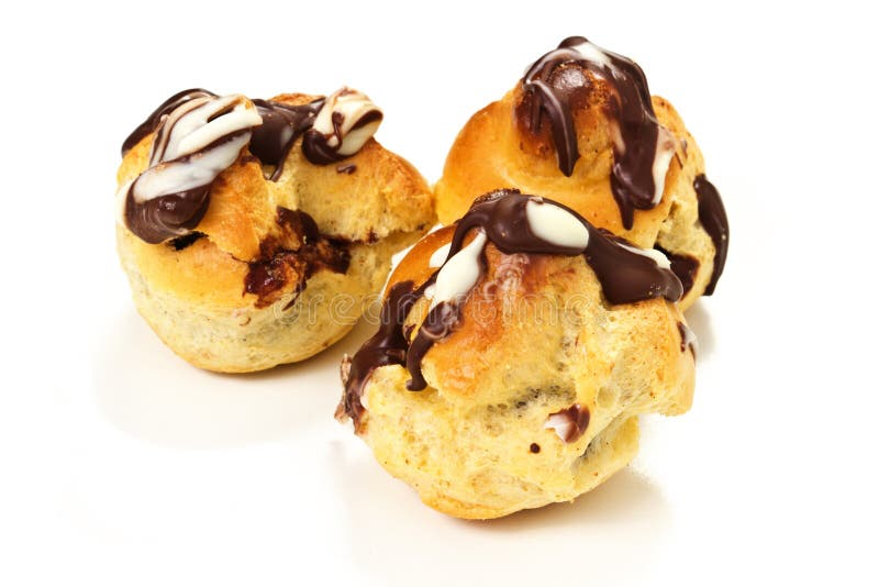 Cream choux stock photo. Image of choux, dessert, cake - 34176558