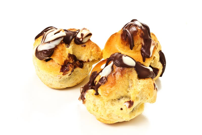Cream choux stock image. Image of cream, background, choux - 34179413