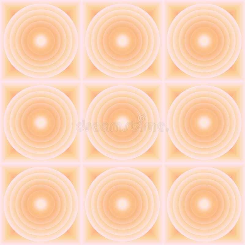 Cream circles stock illustration. Illustration of details - 71656348